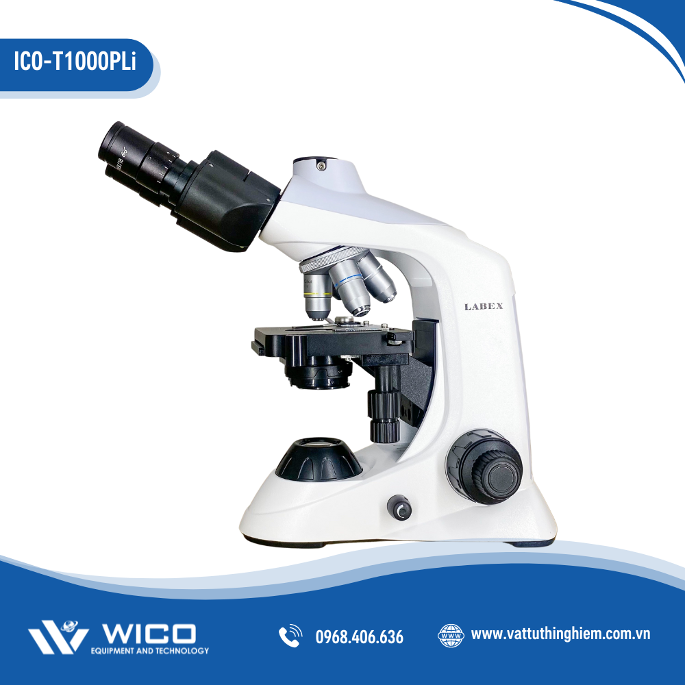 Kính Hiển Vi Sinh Học 3 Mắt Labex - Anh ICO-T1000PLi